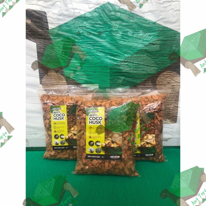 Animal&co Animal & Co AnC Repti Cocohusk Coco Husk Reptile Cage Mat ...