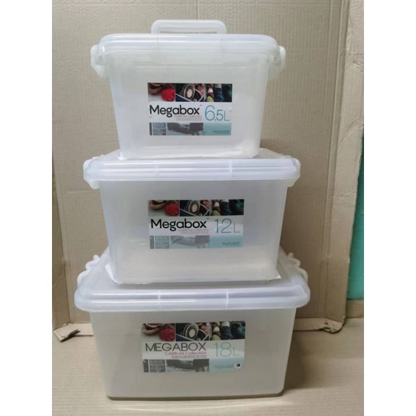 Megabox Storage Box ( MG-636 / MG-637 / MG-638 ) | Shopee Singapore