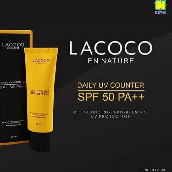 Lacoco Daily UV Counter SPF 50 PA++ Nasa Original | Shopee Singapore