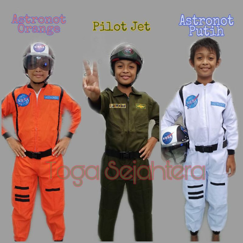 New!!! Nasa Astronaut Professional Children's Wearpack Helmet+/ PILOT ...