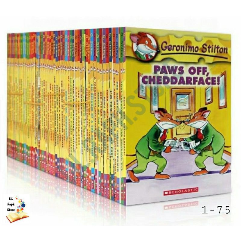 Geronimo Stilton - Book 1 to 80 (New Series Added) - Children Novels ...