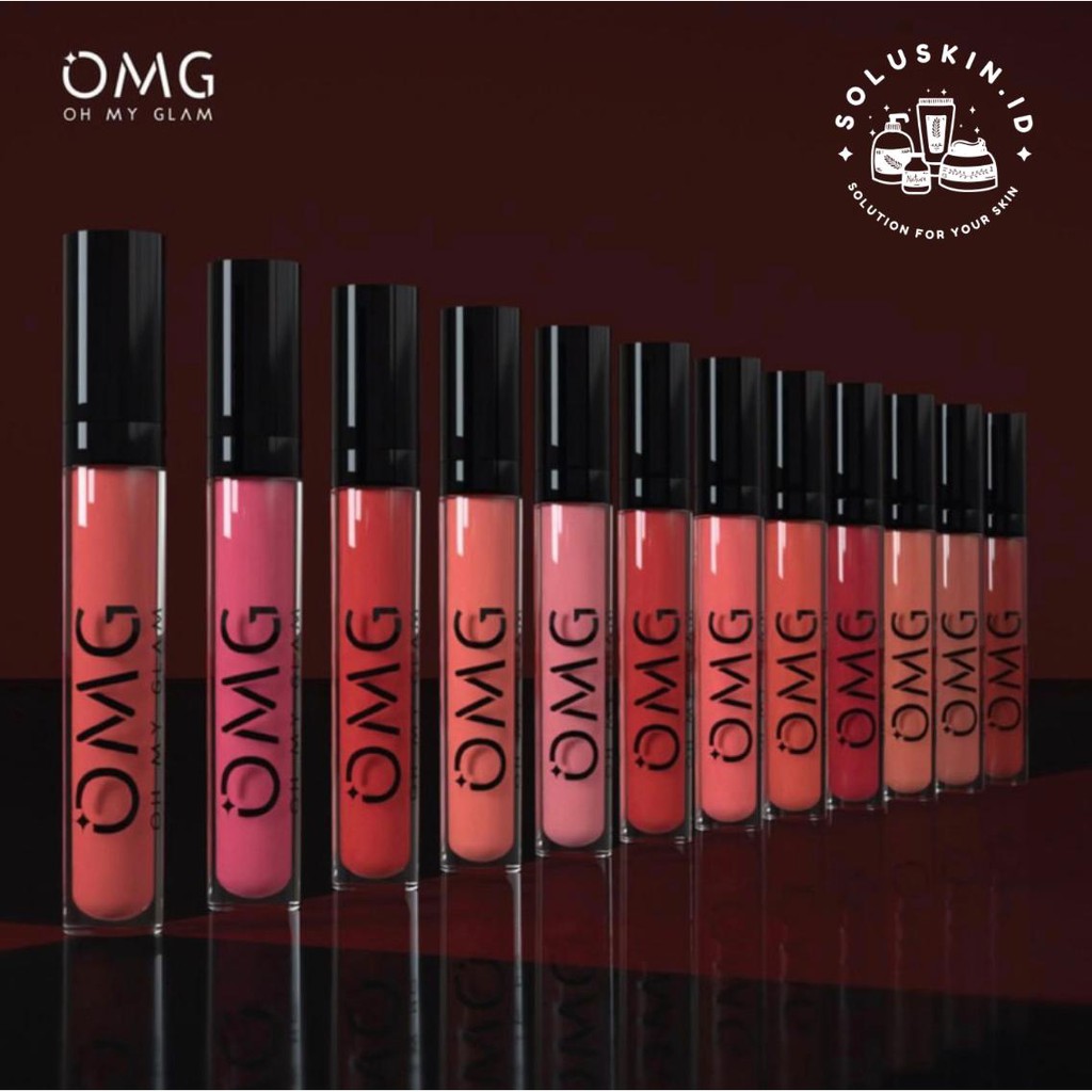 OMG OH MY GLAM MATTE KIS KISS LIP CREAM OMG OHMYGLAM LIP MATTE LIPSTICK ...