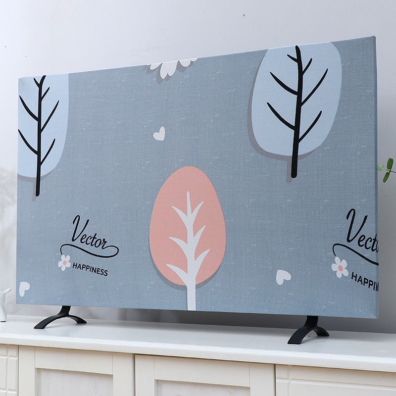 32 inch -65 inch tv cover stretch fabric 55 inch ultra-thin LCD monitor ...
