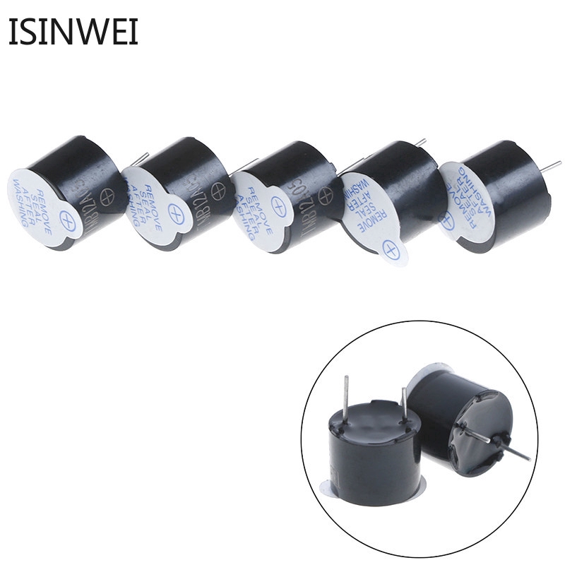 10pcs Buzzer 5V TMB12A05 Universal Active Electromagnetic Alarm Buzzer ...