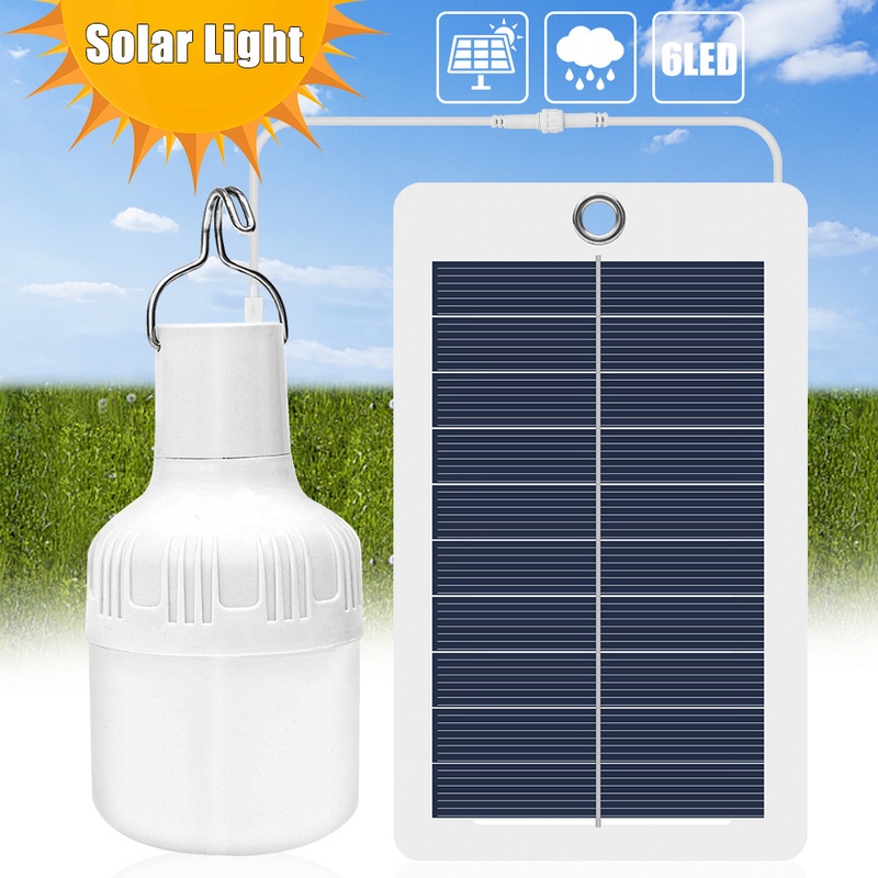 5W Solar Power Outdoor Light / Solar Lamp Portable Bulb Solar Energy ...