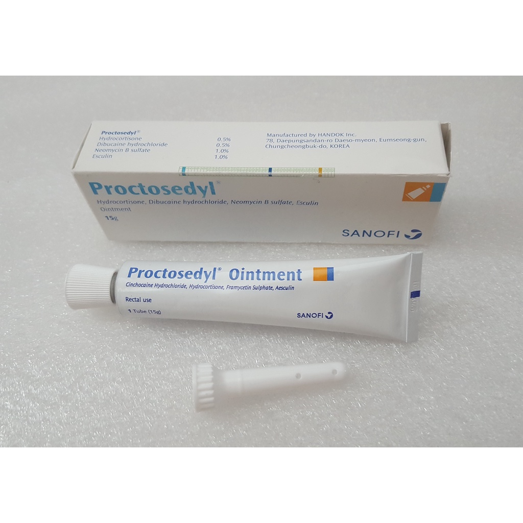 PROCTOSEDYL Ointment 15g For Hemorrhoids/Piles Care | Shopee Singapore