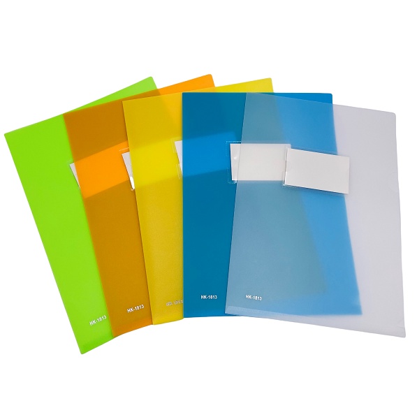 [Bundle of 12] A4 L Shape Files with Name Card Slot Thick | Shopee ...