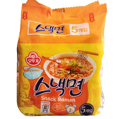 [Korean Noodle] Ottogi Snack Ramen 540g (108g x5p) | Shopee Singapore