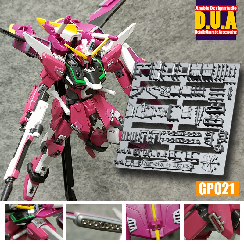 GP021 HG ZGMF-X19A INFINATE JUCTICE MODIFICATION PARTS | Shopee Singapore