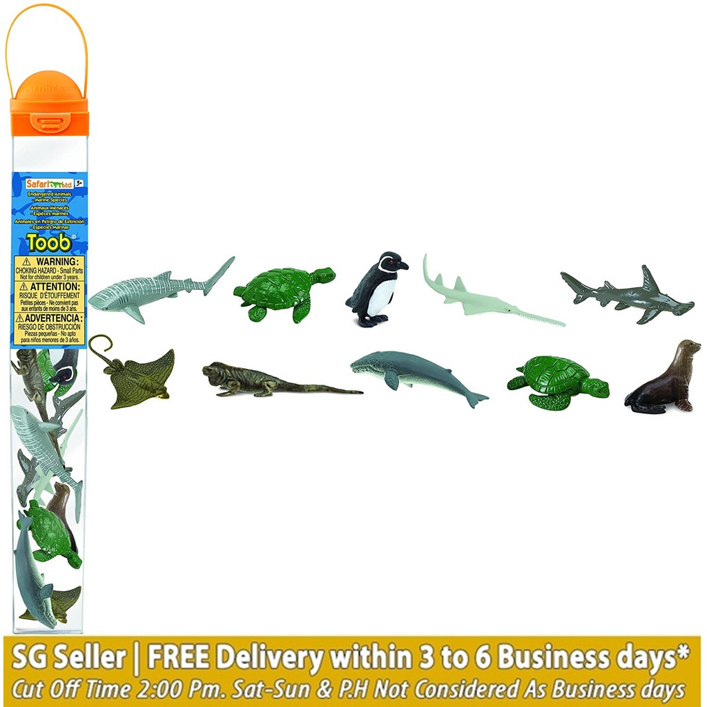 Safari Ltd Endangered Species Marine Life Toobs | Shopee Singapore