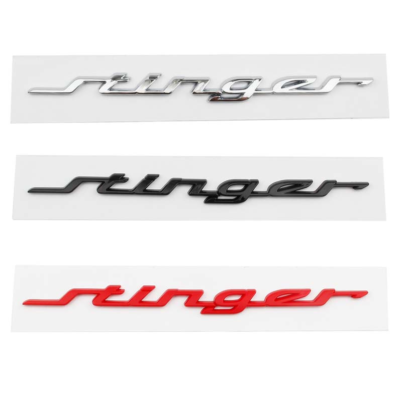 KIA Stinger GT LINE car logo fender KN modified car logo rear tail car ...