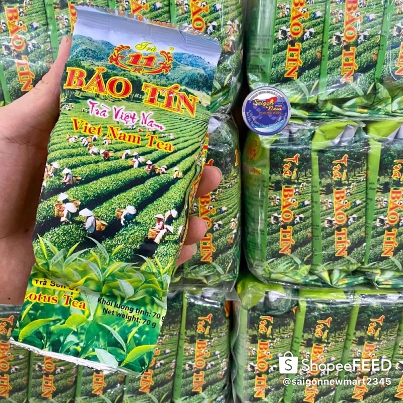 Tra Sen Bao Tin - Lotus Tea Bao Tin (6 Pack x 70gr) | Shopee Singapore