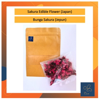 Premium Edible Japan Sakura Petal Flower Blossom Salted / Bunga Sakura ...