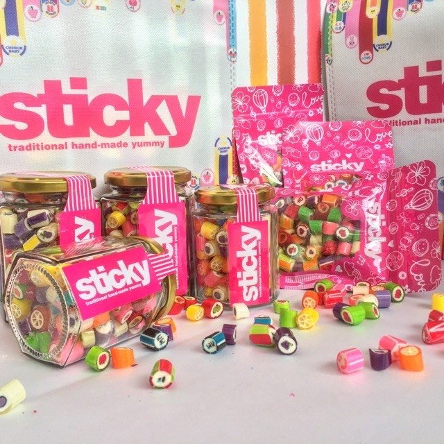 Sticky Coklat Sticky Candy Mix Fruits Sweet Sour Mix Flavour with ...