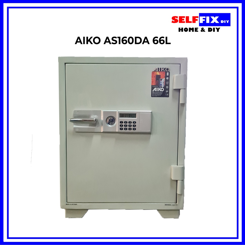 AIKO Digital keypad Fire Safe 170kg -AS160DA | Shopee Singapore