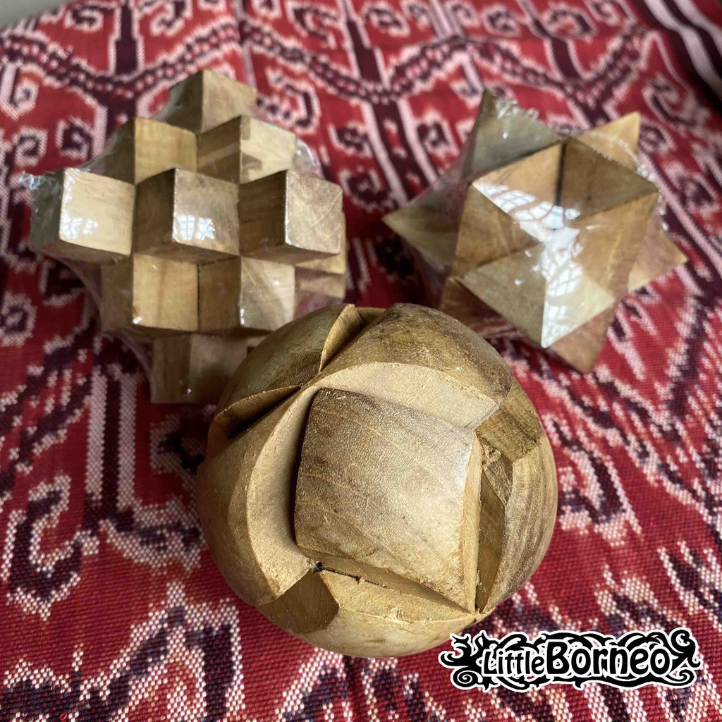 Wooden Cube Puzzles - Soccer Ball Puzzle - Star Puzzle - Falling Star ...
