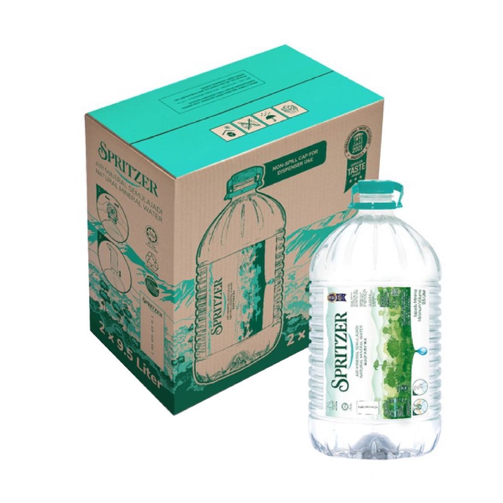 Spritzer Natural Mineral Water (2 x 6L) | Shopee Singapore