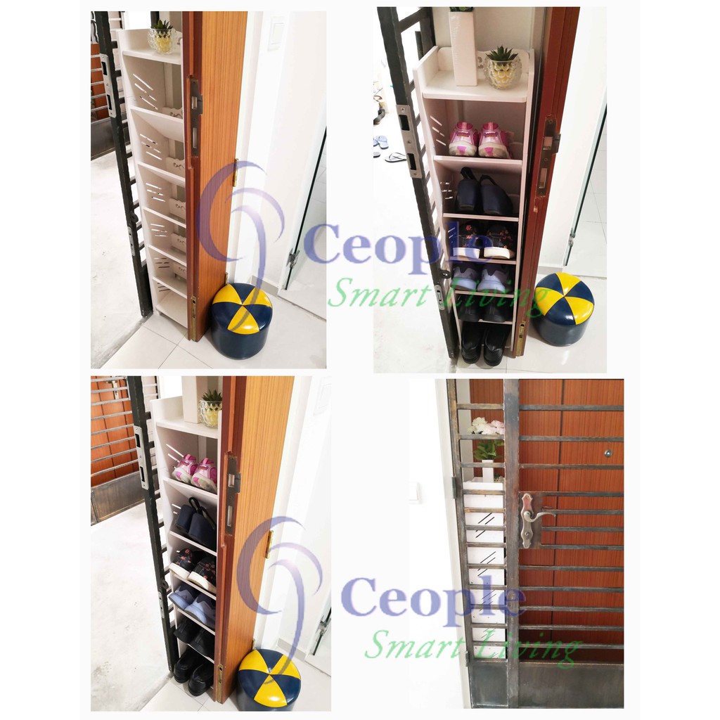 UPDATED VERSION BTO shoe rack Shoe cabinet HDB shoe rack Furniture ...