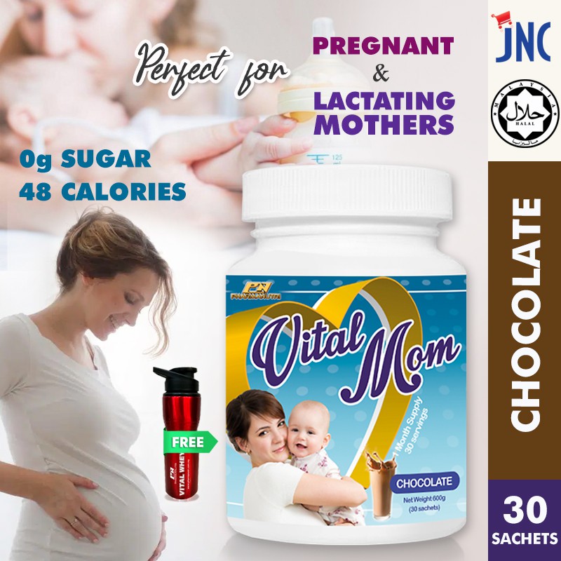 Vital Mom - Halal Milk Booster/Nursing Mother's Milk/Additional 30 ...