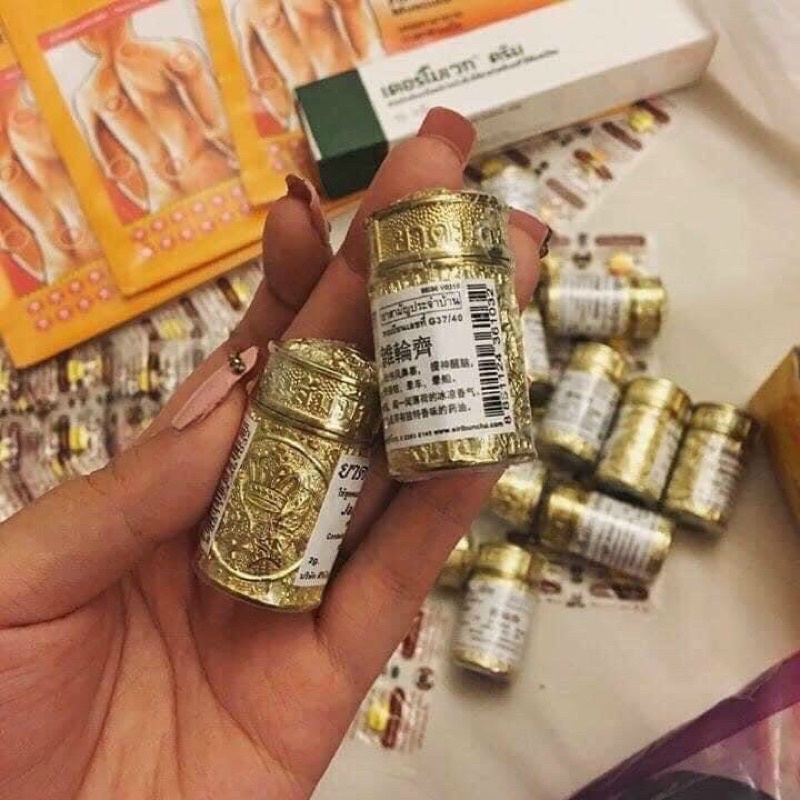 Yellow sinus inhaler to reduce severe sinusitis Jarungjit Inhalor 2g ...