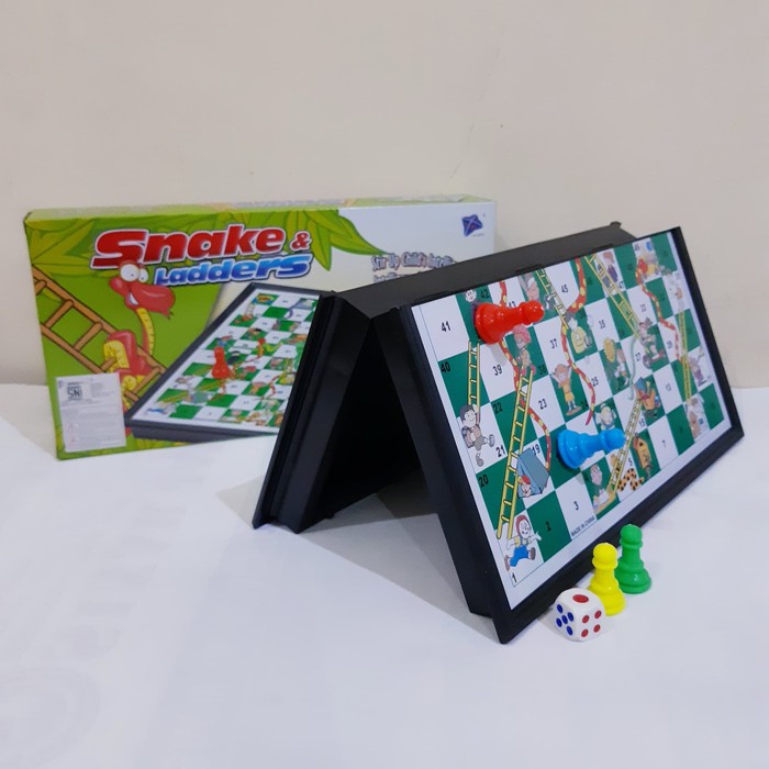 Magnetic Snake Ladders - Board Games Magnetic Snake Ladders Children ...
