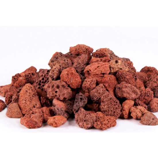 Red Lava Stone Volcanic Rock High Grade Aquarium Filter Media 500g/1kg ...