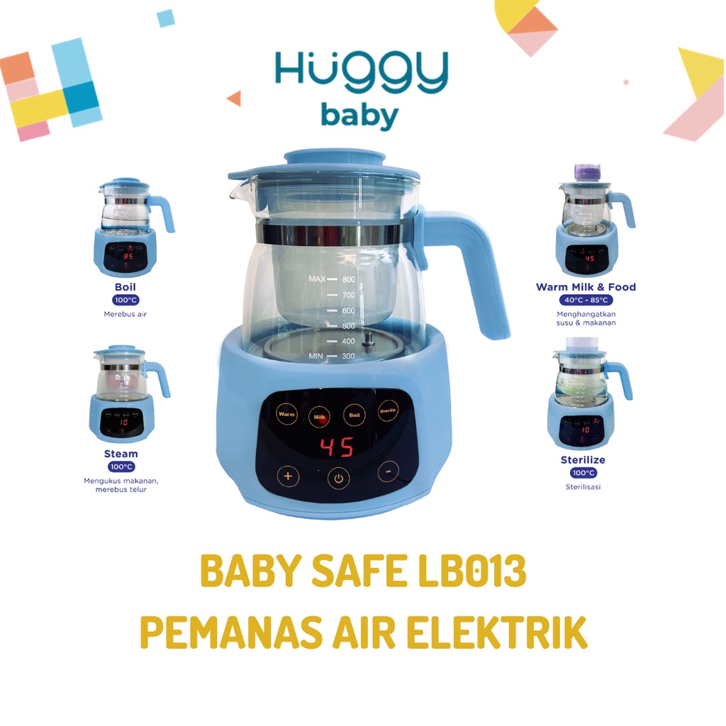 Baby Safe LB013 Formula Milk Machine | Electric Water Heater | Shopee ...
