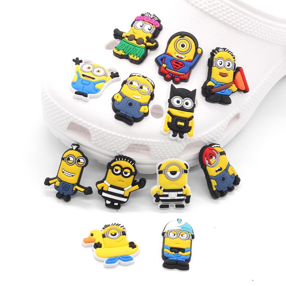jibz accessories cartoon croc Minions Shoe Charms accessories for ...