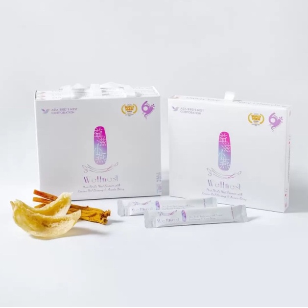 Wellnest ™ Pure Bird’s Nest Essence with Korean Red Ginseng and Aronia ...