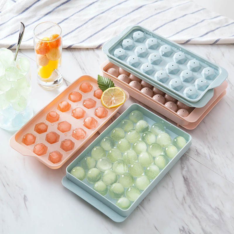 33 Holes Homemade ice ball frozen Summer Ice Ball Maker Ice Cube Mold ...