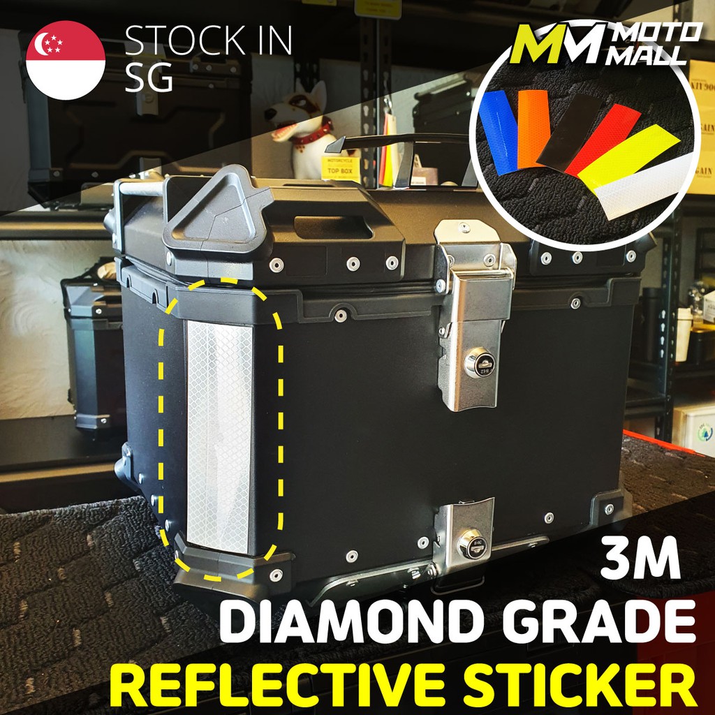 3M diamond grade reflective sticker for motorcycle, ebike, motorbike ...