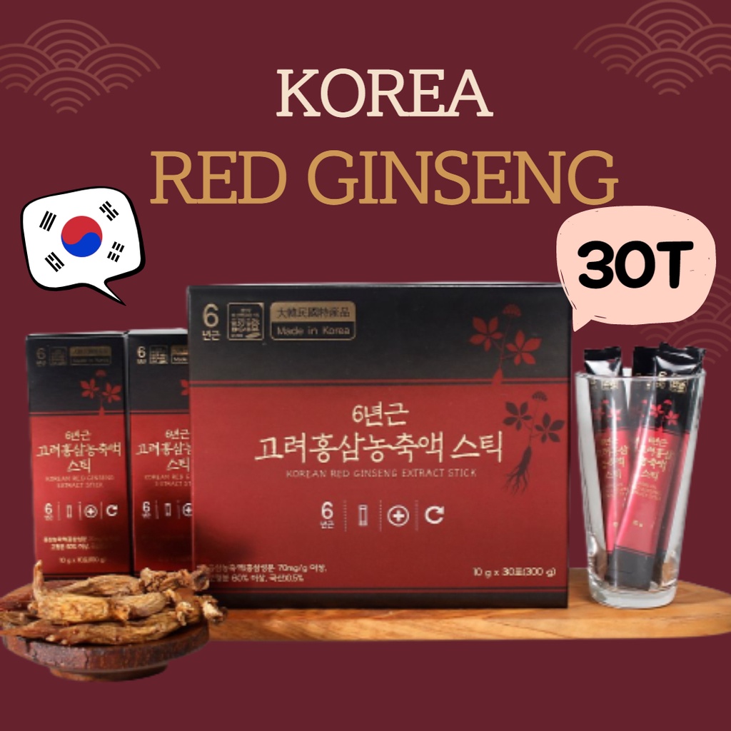 KOREAN RED GINSENG EXTRACT 30sticks inner beauty health korea red ...