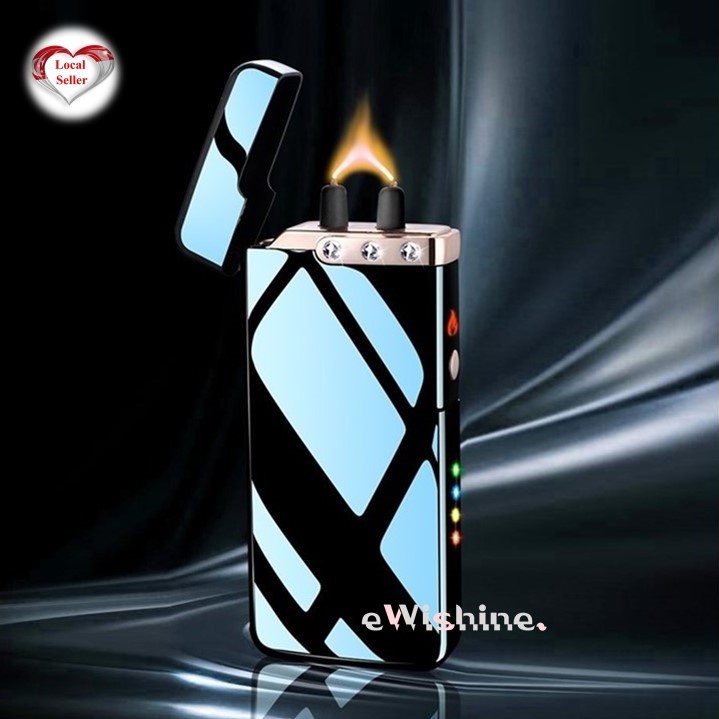Classic USB Rechargeable High Power Arc Lighter with LED power ...