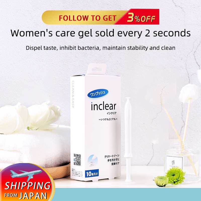 100% original INCLEAR Vaginal Washer 10 Pieces made in japan original ship from Japan | Shopee ...