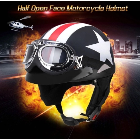 Harley helmet electric car summer sun protection cap motorcycle safety ...