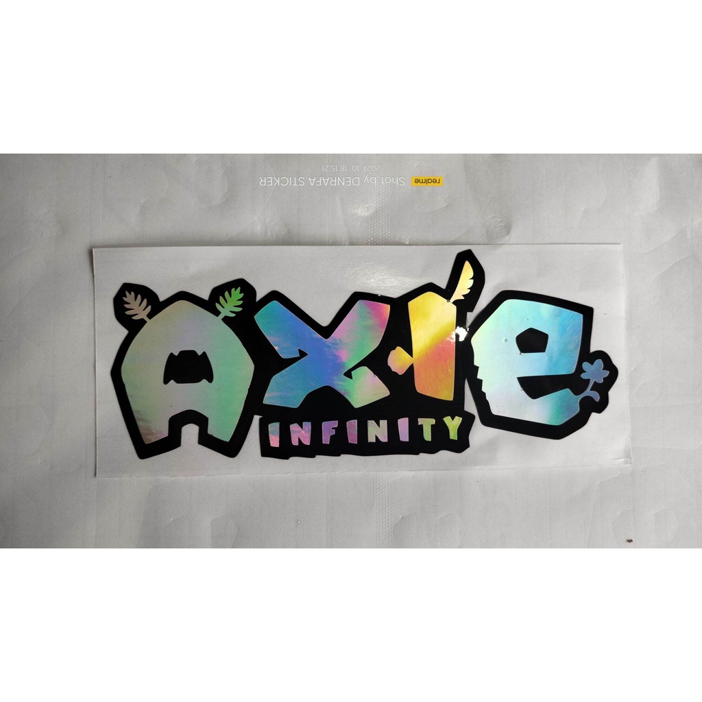 Axie Infinity Sticker Hologram Color | Shopee Singapore