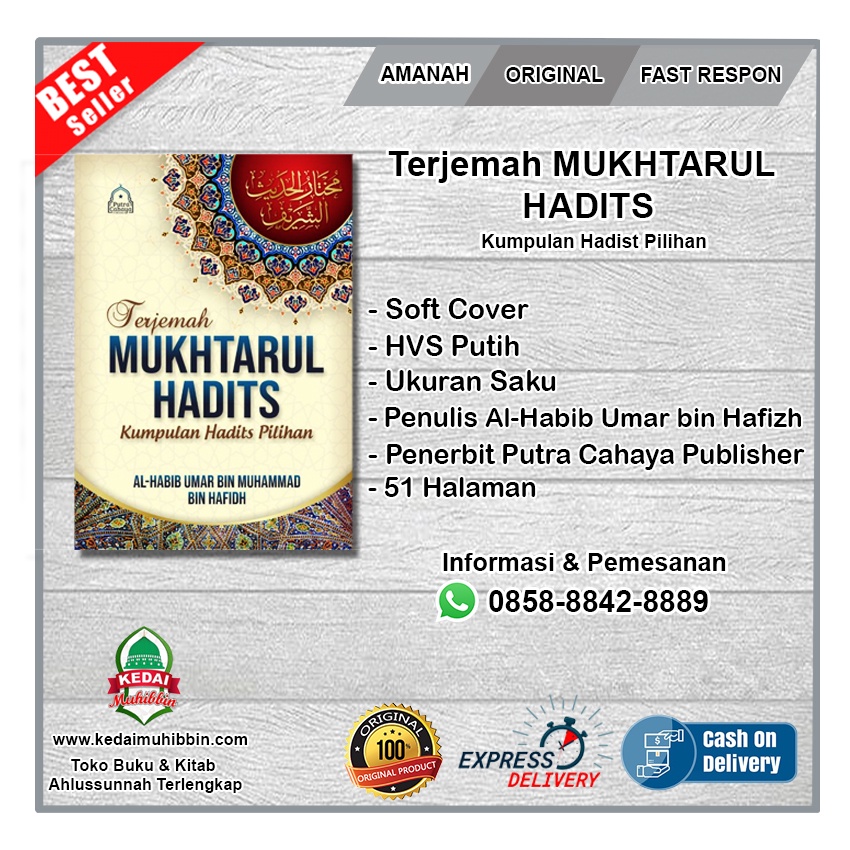 Translation of MUKHTARUL HADITS - Selected Hadith Collection - Al-Habib ...