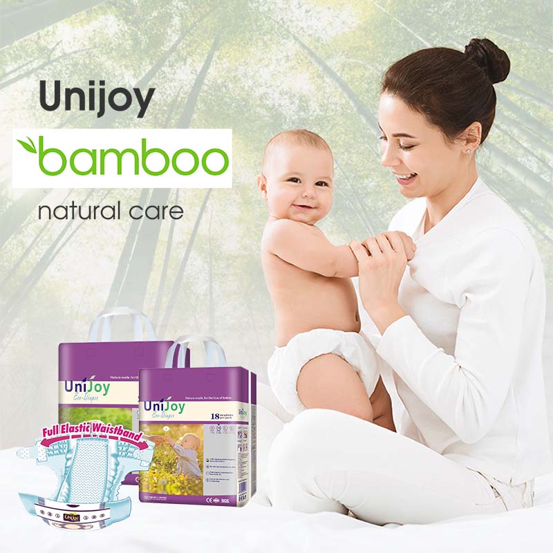 🌟SG Ready Stock🌟 Unijoy BAMBOO Disposable Diapers ECO Friendly 100% ...