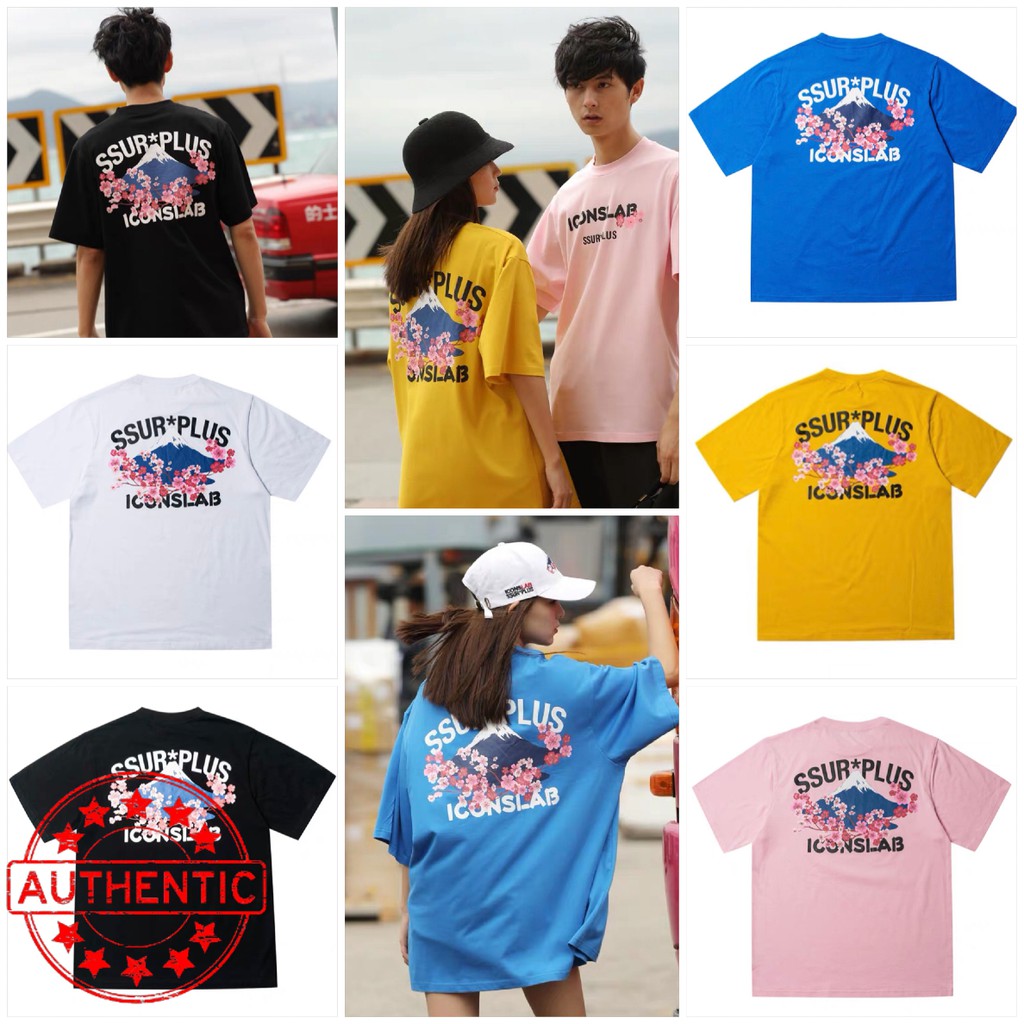 [Authentic] Ssurplus X Iconslab Ssur*plus Mount Fuji Tee Tshirt | Shopee Singapore