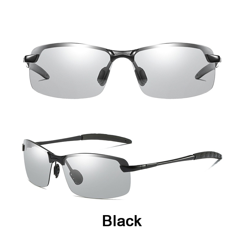 Auto Color Changing Sunglasses with Polarized Lens for Driving Sports ...