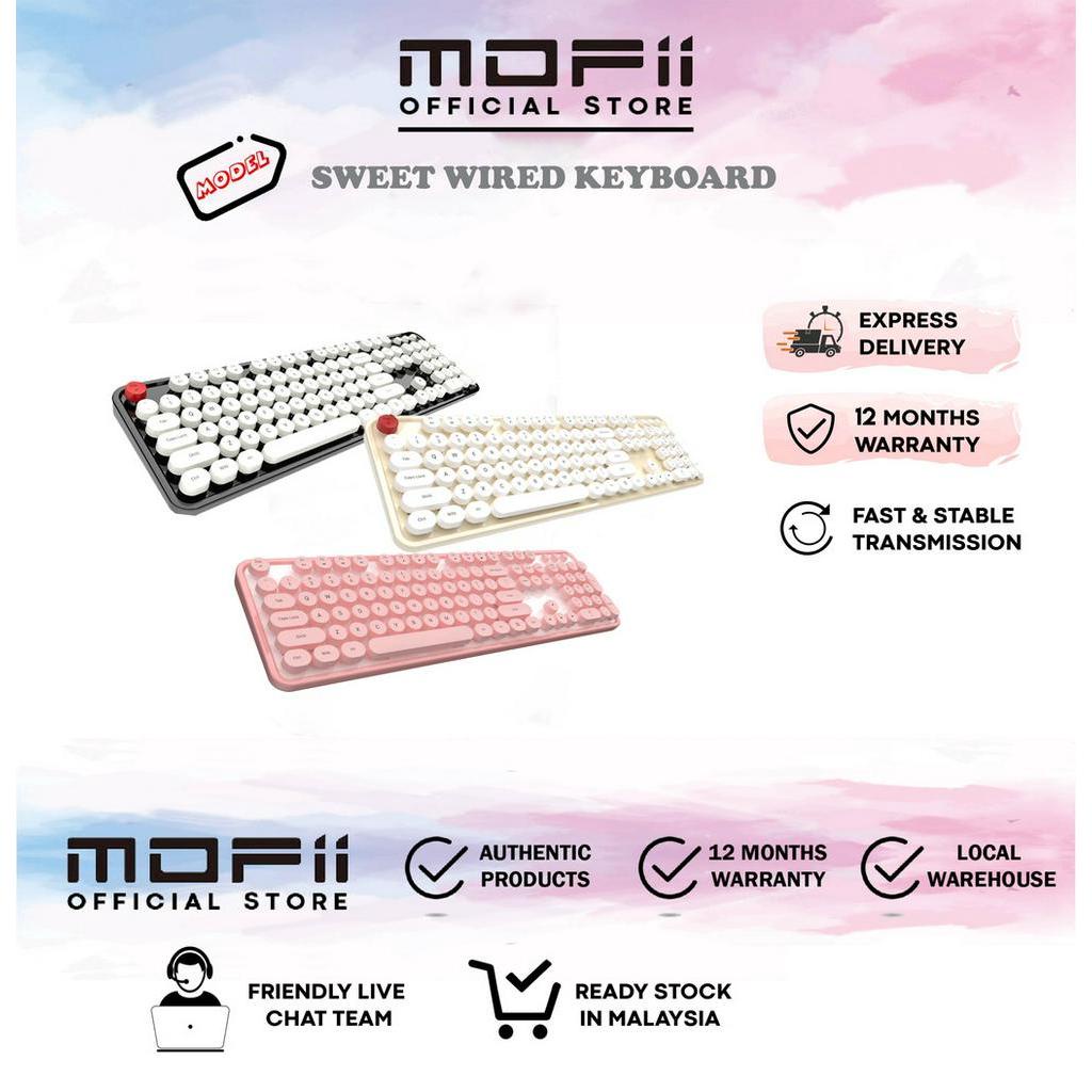 MOFII Sweet Wired Keyboard - Best choice for / Present PC Laptop Office ...