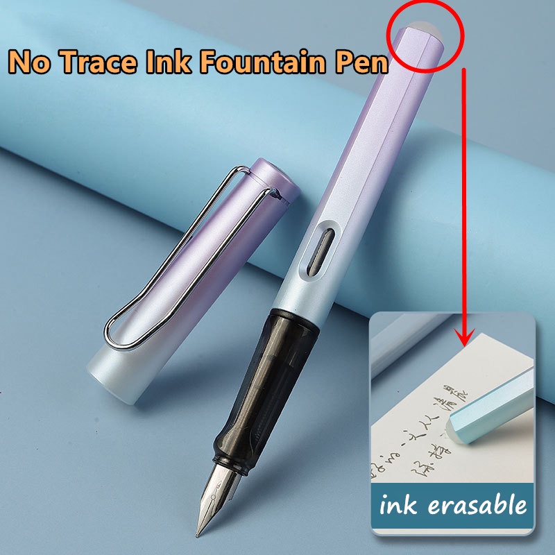 Erasable Ink Fountain Pen No Trace Ink Calligraphy Pen Signature School ...
