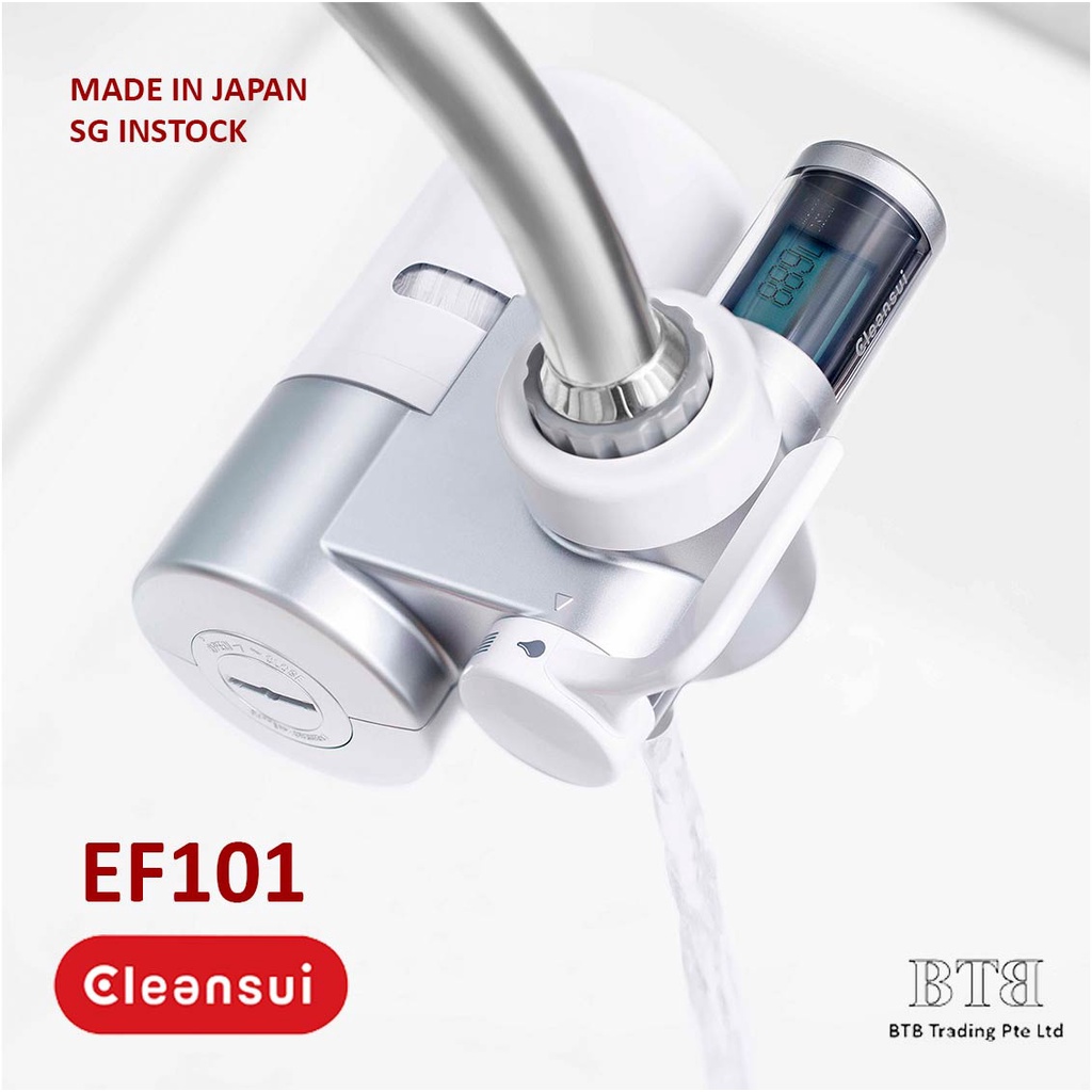 CLEANSUI [READY STOCK] EF101 Faucet-Mounted LCD Water Filter/Purifier ...