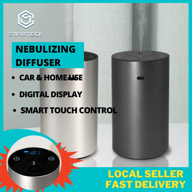 SMARTECK Nebulizing Diffuser Car Home Nebulizer Essential Oil Waterless ...