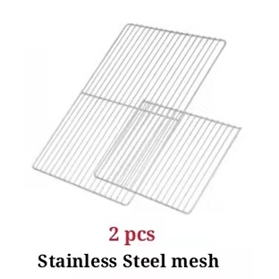 Stainless Steel BBQ Pit Folding Grill Portable Barbecue Grill | Shopee ...