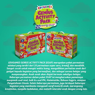 Activity Book - Edugames Genius Activity Pack (Egap) | Shopee Singapore