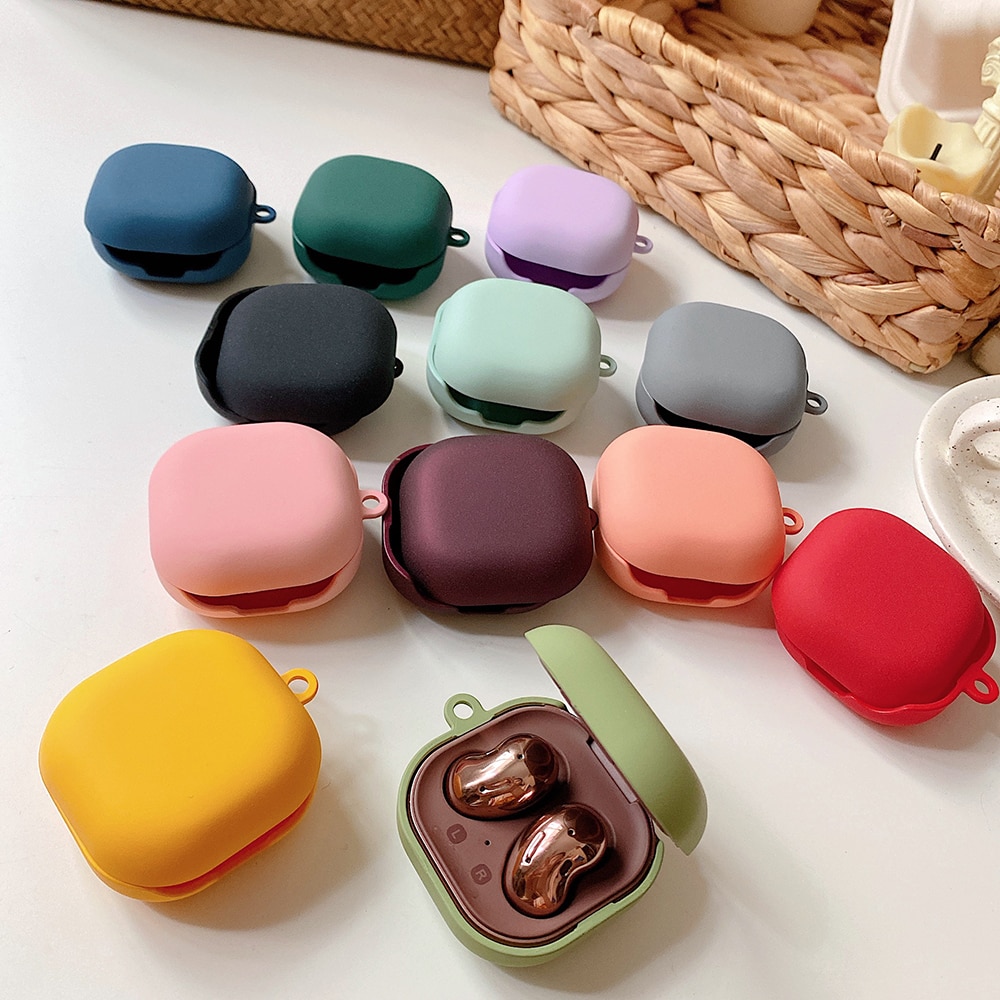 Candy Color Hard Cover Samsung Galaxy Buds Live/Buds 2/Buds Pro/Buds 2 ...