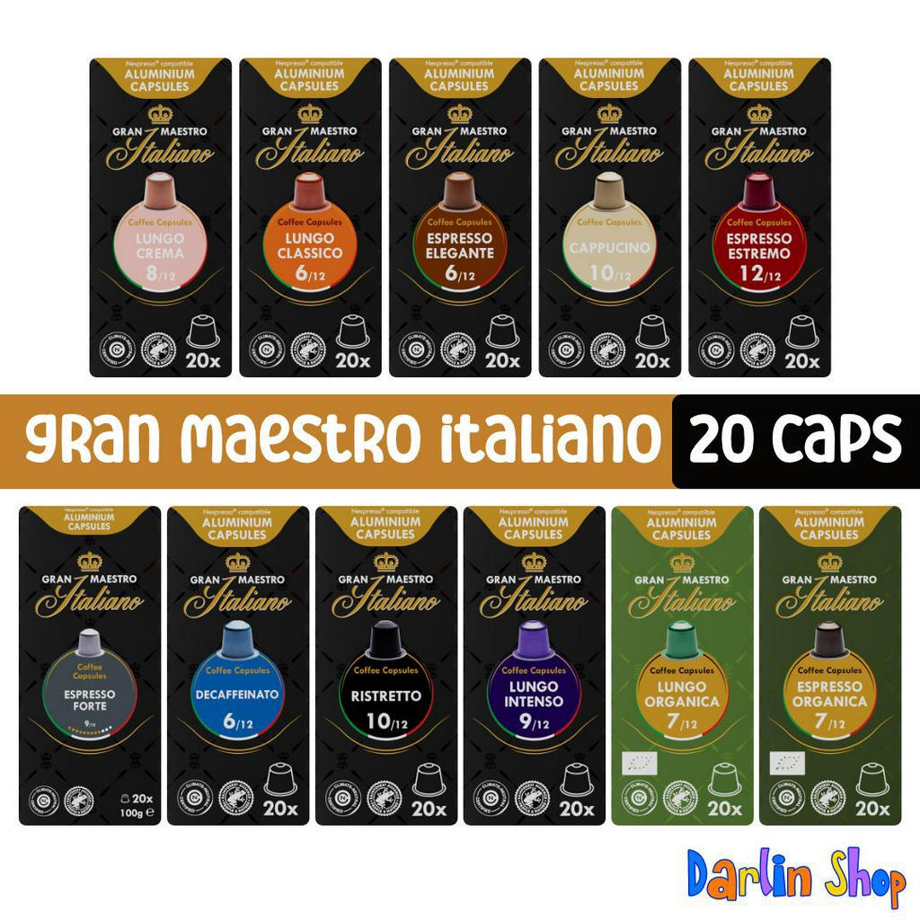 CLEARANCE Gran Maestro Italiano Nespresso Compatible Capsule | Shopee Singapore