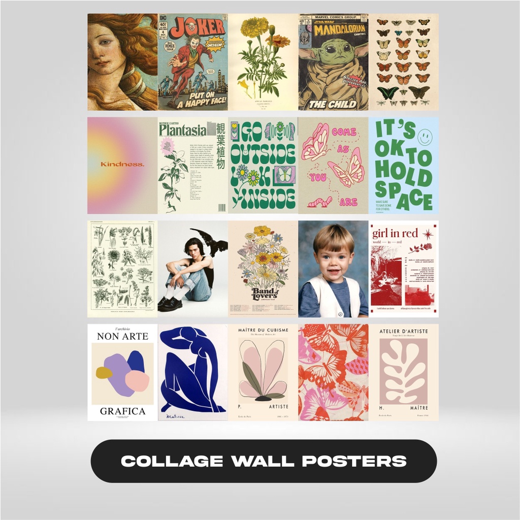 Aesthetic Wall Poster – Aesthetic Room Wall Decoration / Room Makeover ...
