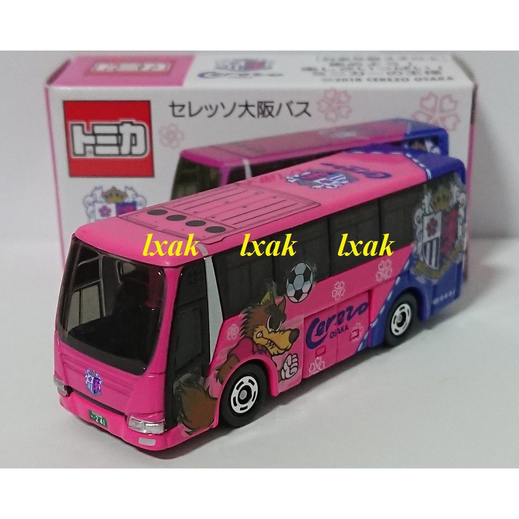 Tomica #001-5 Mitsubishi Fuso Aero Queen Bus Japan J-League Cerezo Osaka Exclusive Team Coach ...